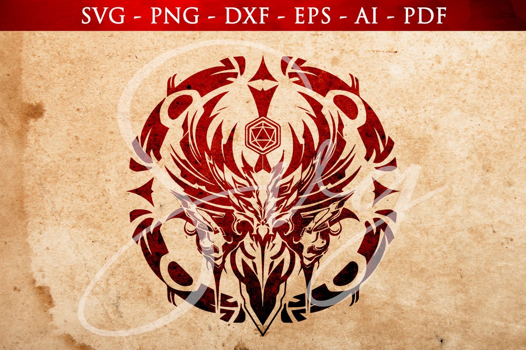 Spell Circle 01 SVG, Magic Circle SVG, Magic Dice Circle, Polyhedral ...