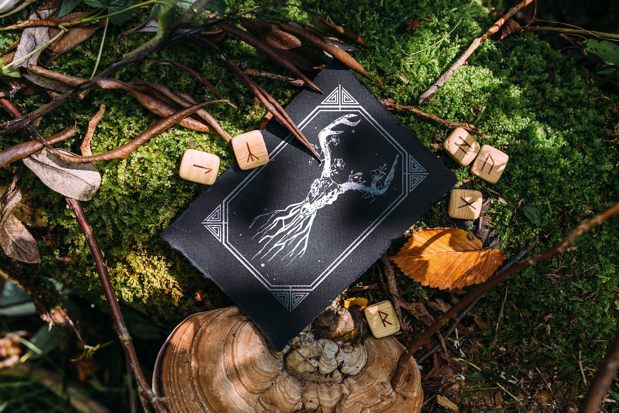 Oracle Deck SVG Oracle Cards Mystic Svg White Stag Skull - Etsy Australia