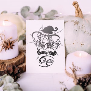 Cancer Witchy Zodiac Sign Svg, Astrology Signs Svg, Zodiac Symbols Svg ...