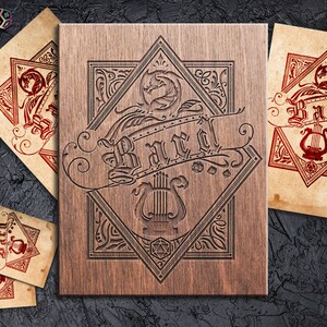 Bard Svg, Dnd Class Emblem, Dnd Svg, Rpg Games, Role Playing Game Svg ...