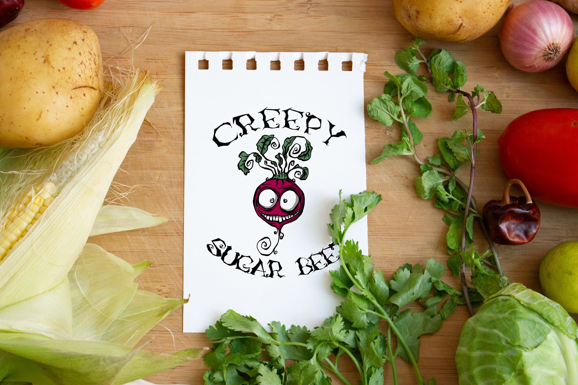 Creepy Vegetables BUNDLE Clipart Halloween PNG 23 Clipart - Etsy