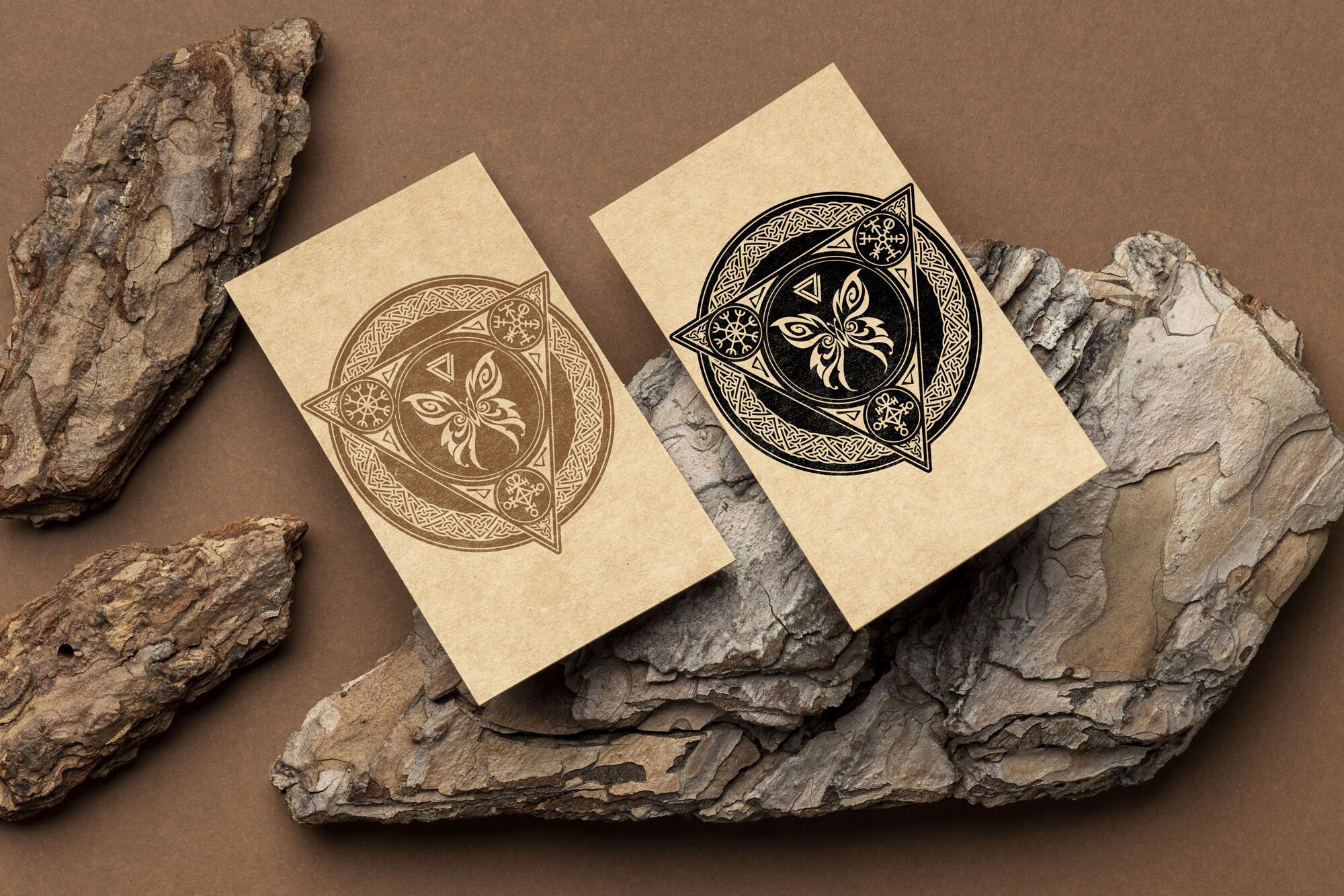 Celtic Butterfly Zodiac SVG: Viking Runes, Spirit Animals (digital File ...