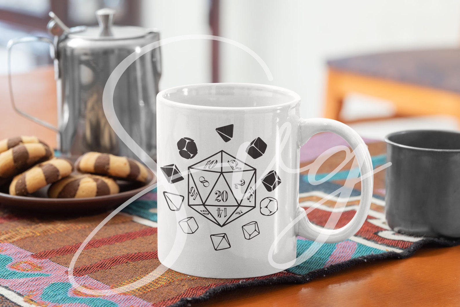 RPG Dice Bundle SVG Polyhedral Dice Clip Art rpg games Role | Etsy