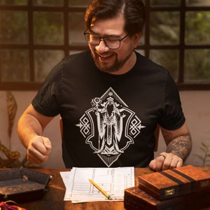 Cleric Svg, Class Emblem Character, RPG Svg, D20, Rpg Games, TTRPG ...