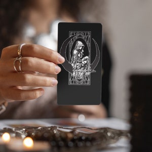 Gothic Moon Girl SVG, Woman Svg, Dark Svg, Mystic Svg, Witch Svg ...