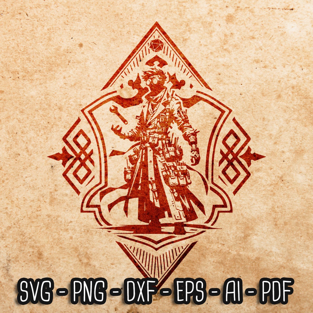 Artificer Svg, Class Emblem Character, Fantasy Tabletop Wargames, D20 ...