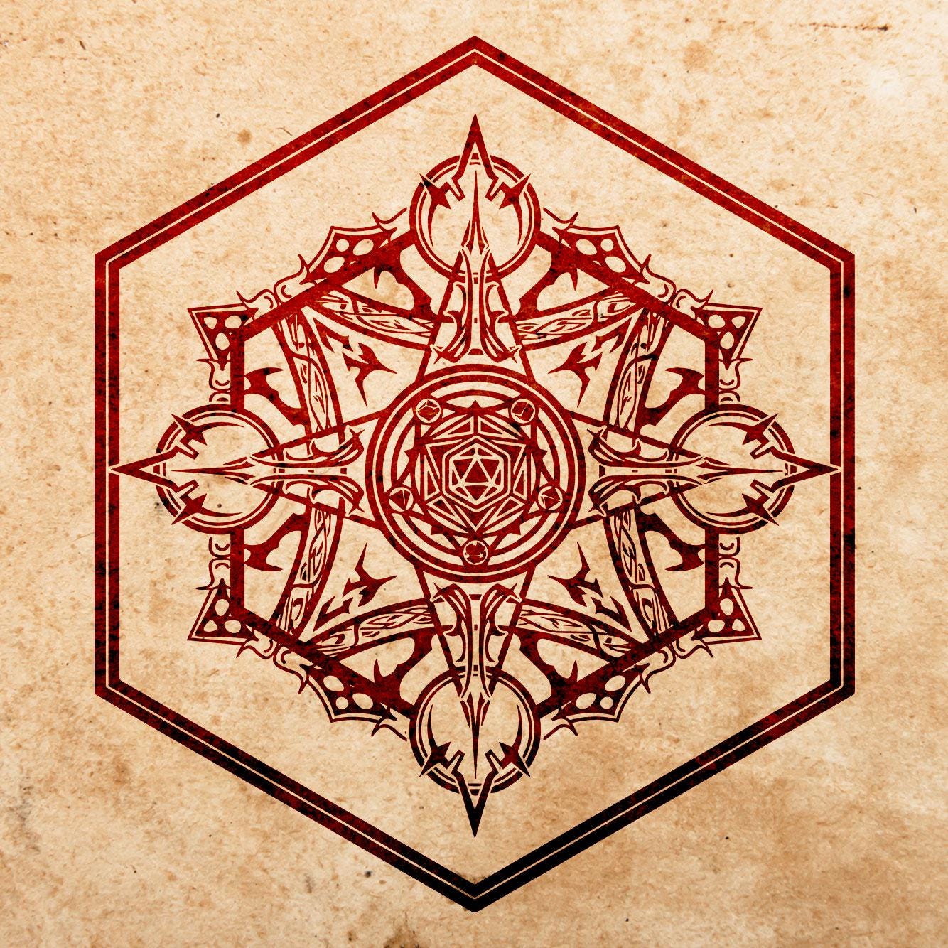Arcane Sigil Dice Box SVG: Laser Cut Compass Design (digital File) - Etsy