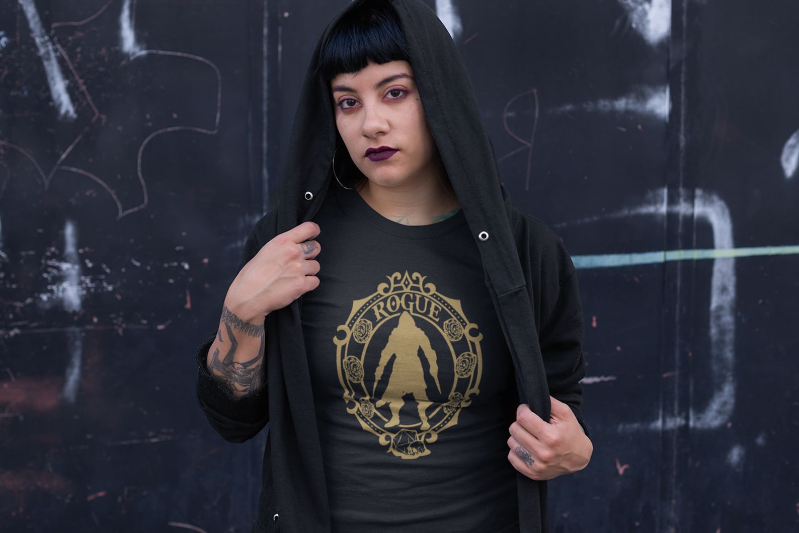 Rogue Svg, RPG Class Thief Assasin Scoundrel Silhouette, D20, Rpg Games ...