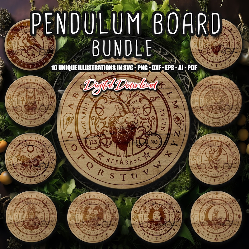 Pendulum Boards Digital - Etsy