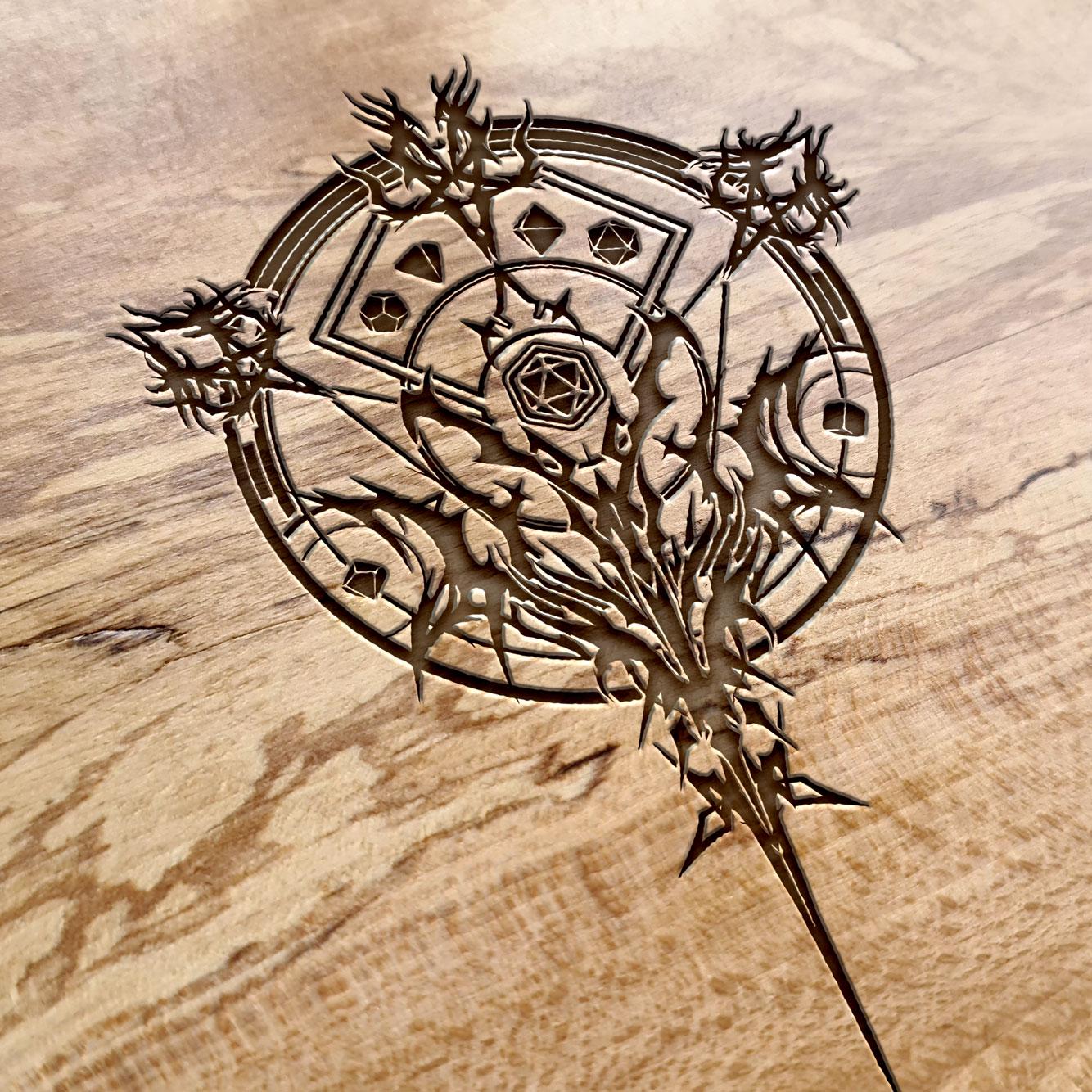 Arcane Circle SVG: RPG Magic Symbol, Wizard Spell (digital File) - Etsy