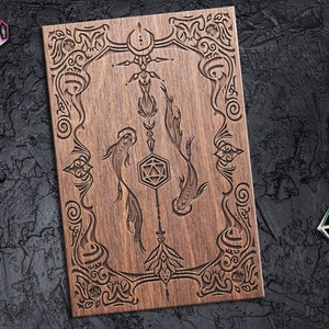 RPG Spell Cards BUNDLE Svg, Mystical Design, Block Card Svg, Rpg Icon ...