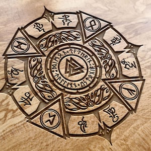 Arcane Circle SVG: Celtic Runes, Viking Symbol (digital File) - Etsy