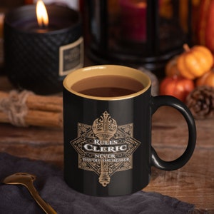 Cleric Rules SVG, RPG Class Emblem, D20, Rpg Games Svg, Pathfinder ...