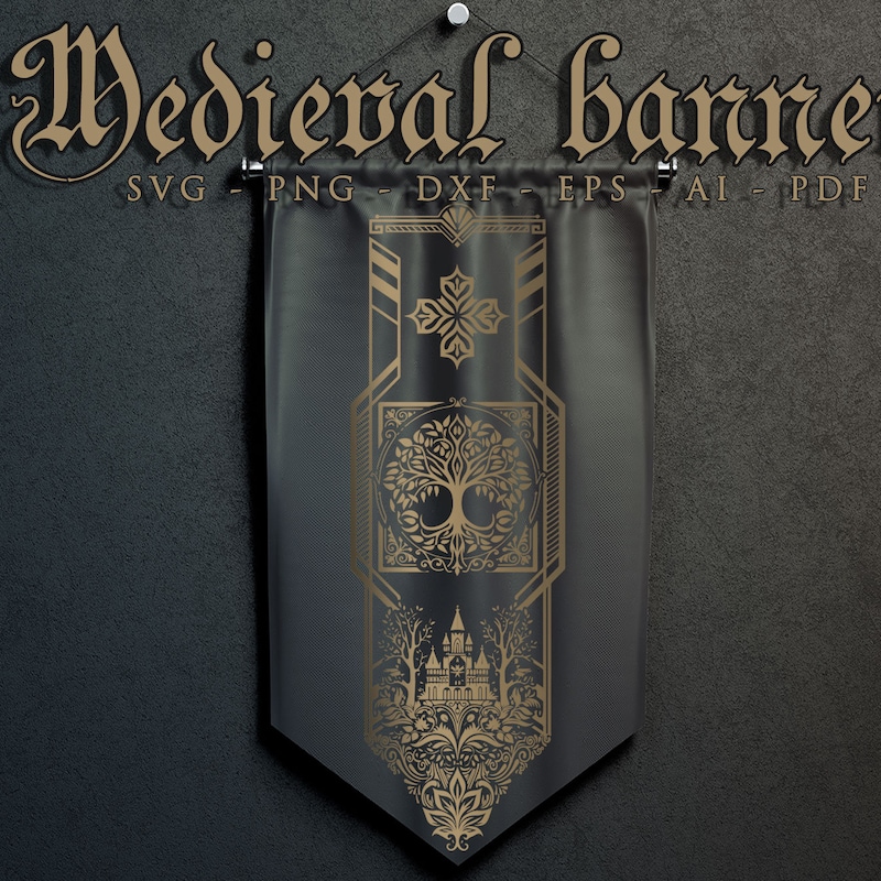 Medieval Flag - Etsy