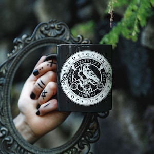 Raven Pendulum Board SVG, Dowsing Divination Message Board, Spirit ...