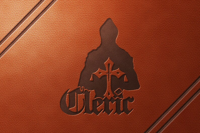 RPG Cleric Silhouette Svg RPG Class Emblem Svg RPG Svg D20 - Etsy