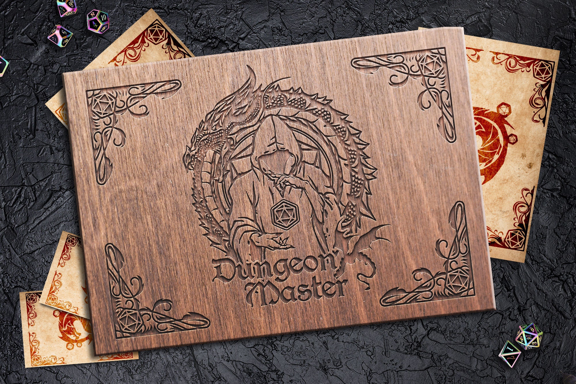 Game Master Screen Svg Dungeon Master Screen Cut File Rpg - Etsy