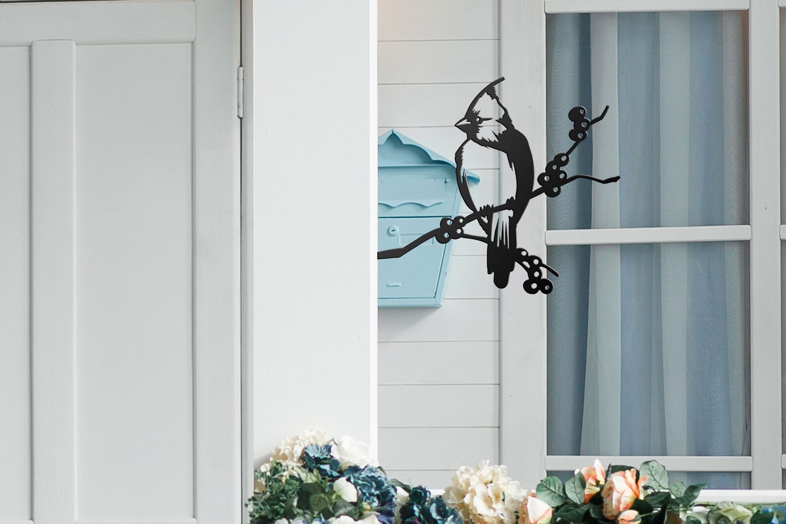 Cardinal Bird Tree Spike DXF Cardinal Tree Stake Dxf Bird on - Etsy