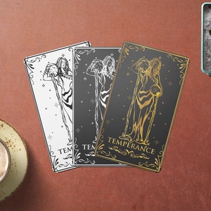 Tarot Svg, TEMPERANCE SVG, Fortune Teller Svg, Mystic Svg, Major Arcana ...