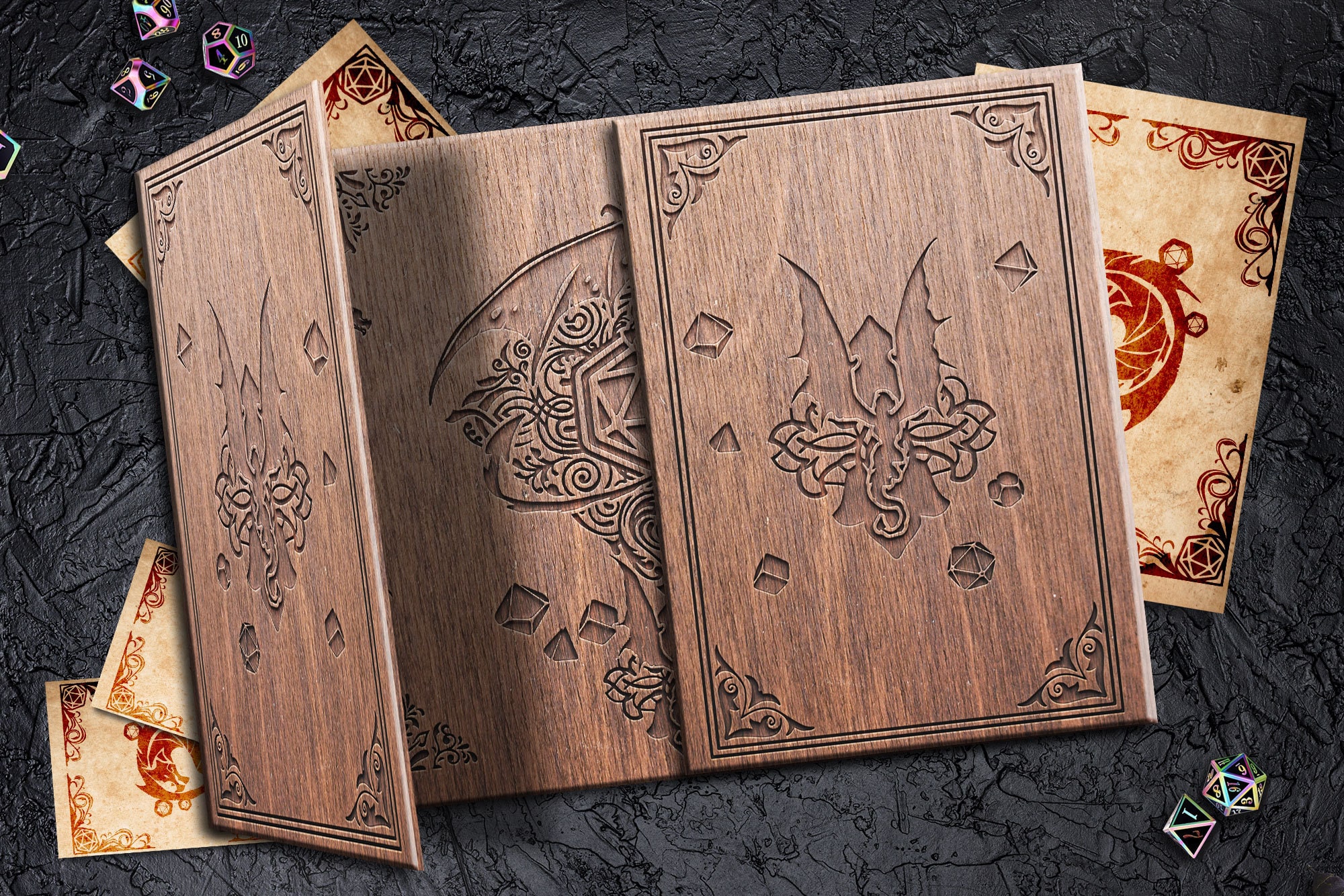 Game Master Screen Svg Dragon Screen Cut File Rpg Games Svg - Etsy UK