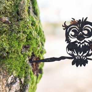 Woodland Animals Tree Spike BUNDLE DXF, Forest Animal on Branche Svg ...