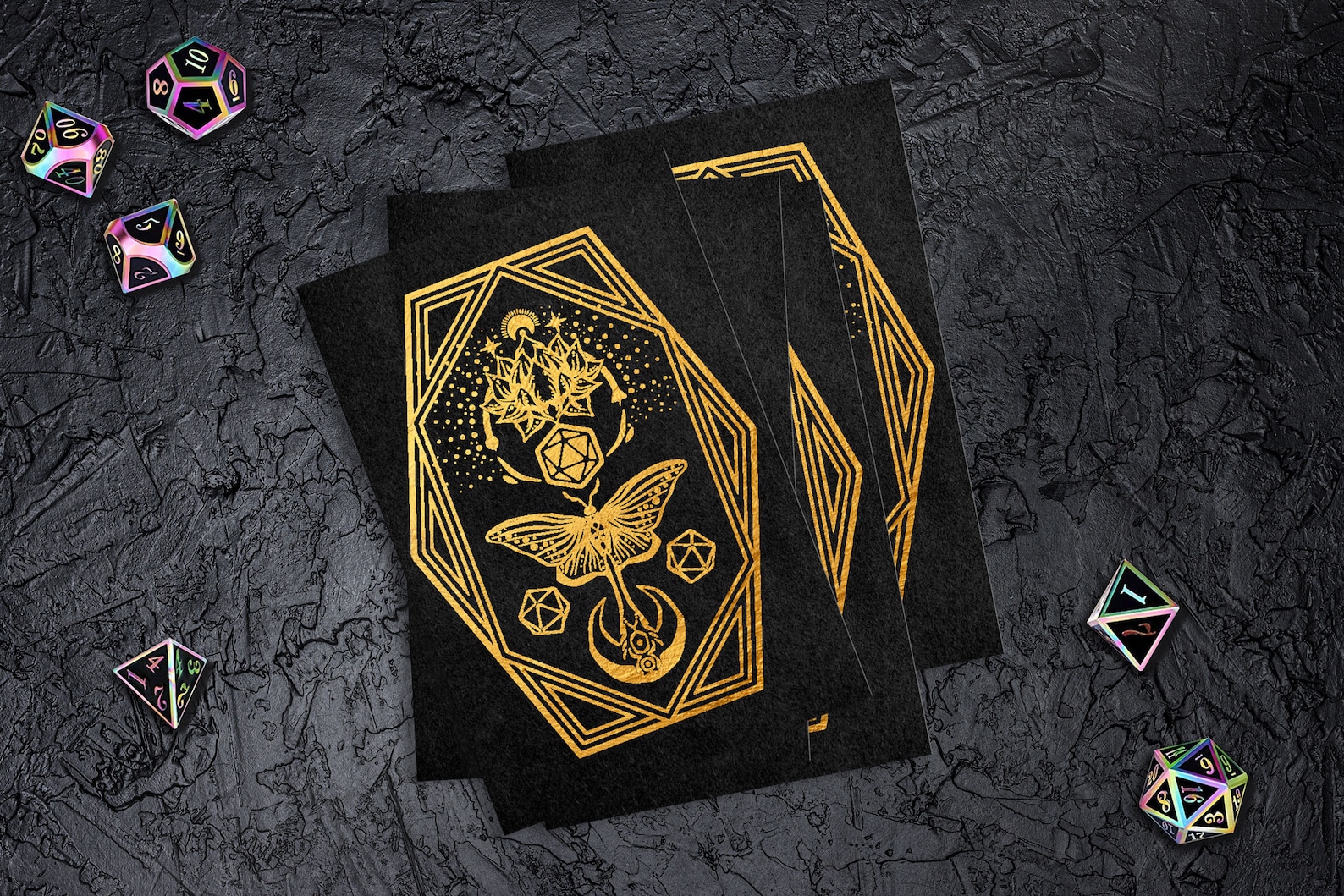 RPG Spell Cards BUNDLE Svg Mystical Design Block Card Svg - Etsy