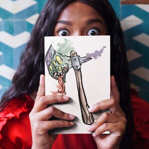 Mimic Axe Svg, Dnd Battle Axe Clipart, D20, Mimic Clip Art, Monster ...