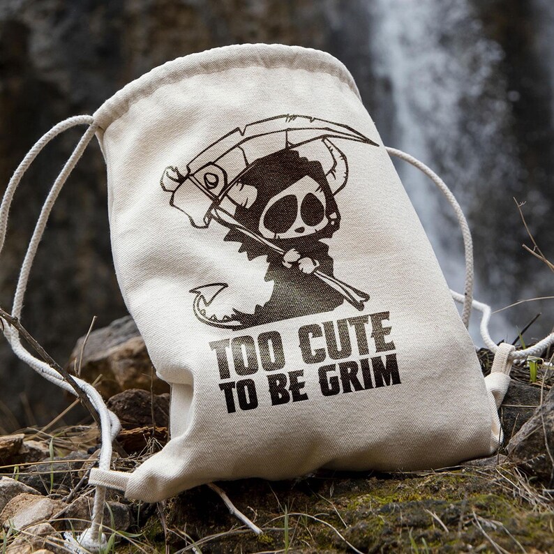 Too Cute to Be Grim SVG, Grim Reaper SVG, Rpg Games, Pathfinder 2e ...
