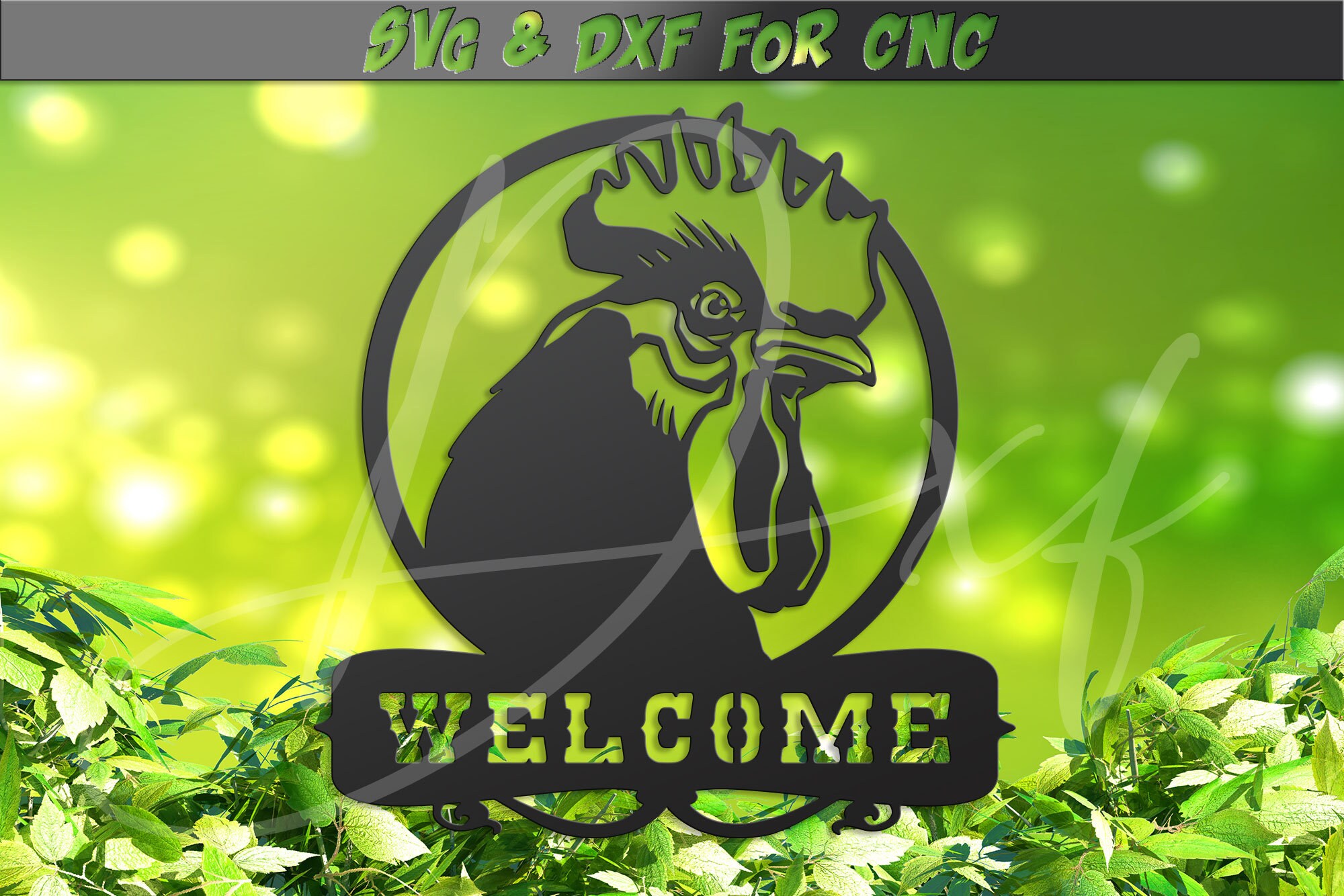 Chicken Welcome Sign DXF Farm Animal Svg Ranch Svg Farmers - Etsy