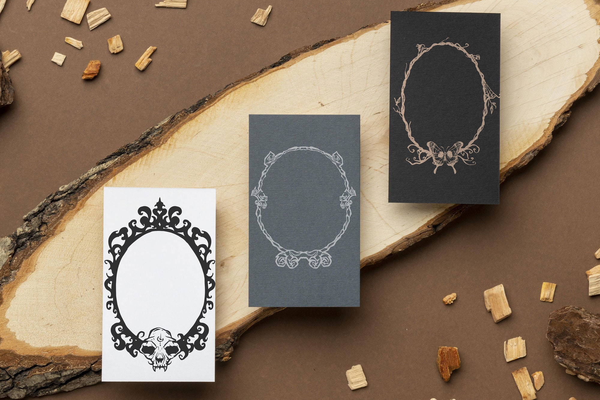 Creepy Frames BUNDLE Svg Spooky Frame SVG Halloween Frames - Etsy UK