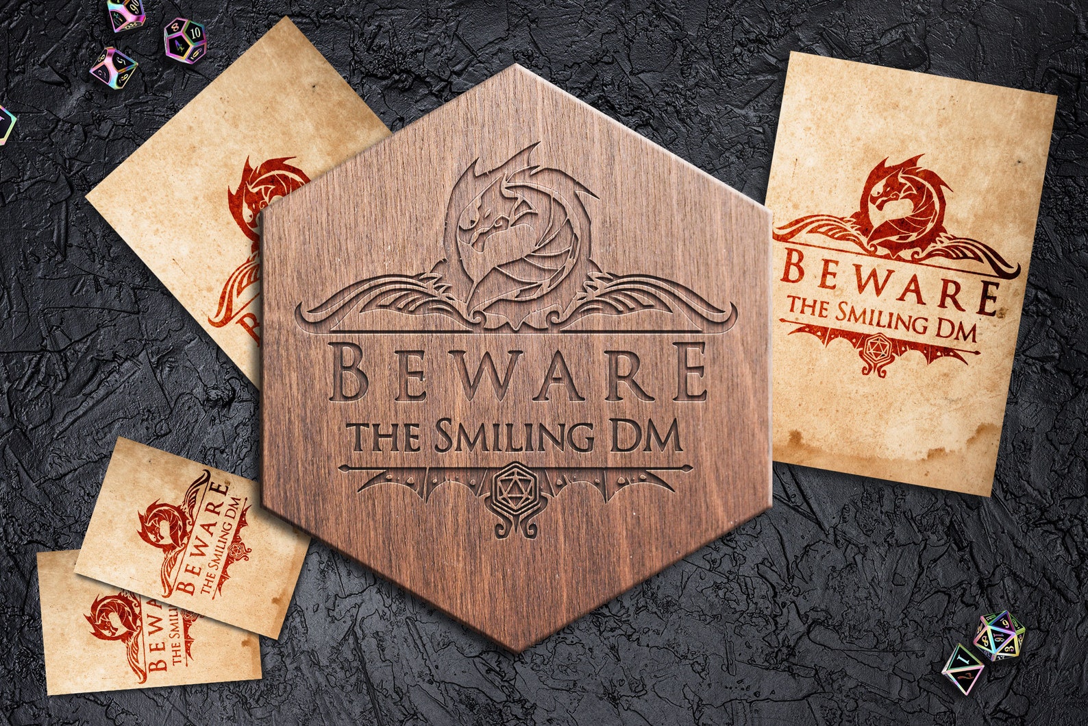 Beware the Smiling DM RPG Svg Dungeon Master D20 Rpg - Etsy