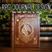 RPG Journal Design SVG, Dragon Dice Notebook Design, Gamer Journal ...