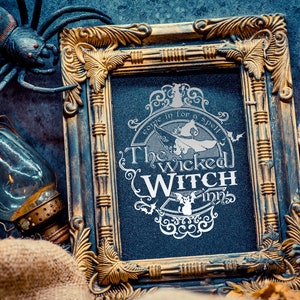 Witch's Kitchen Svg, the Wicked Witch Inn, Magic Kitchen Svg, Witches ...