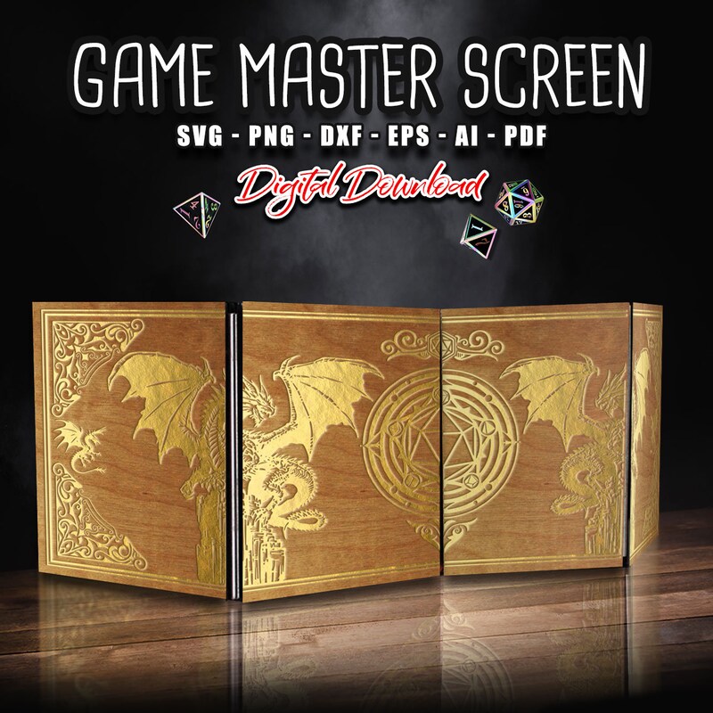 Dungeon Master Screen - Etsy