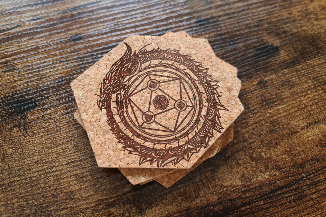 D20 Dragon Magic Circle SVG Eternal Return Eternity - Etsy
