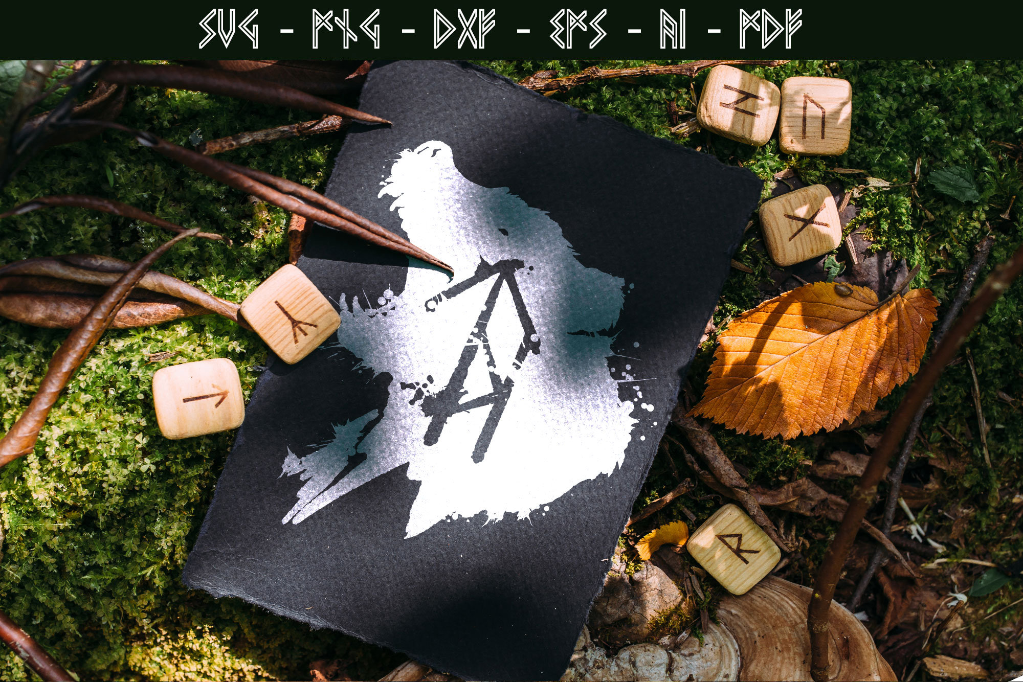 Bear Bindrune SVG, Runes Svg, Viking Symbol, Nordic Elder Futhark Rune ...