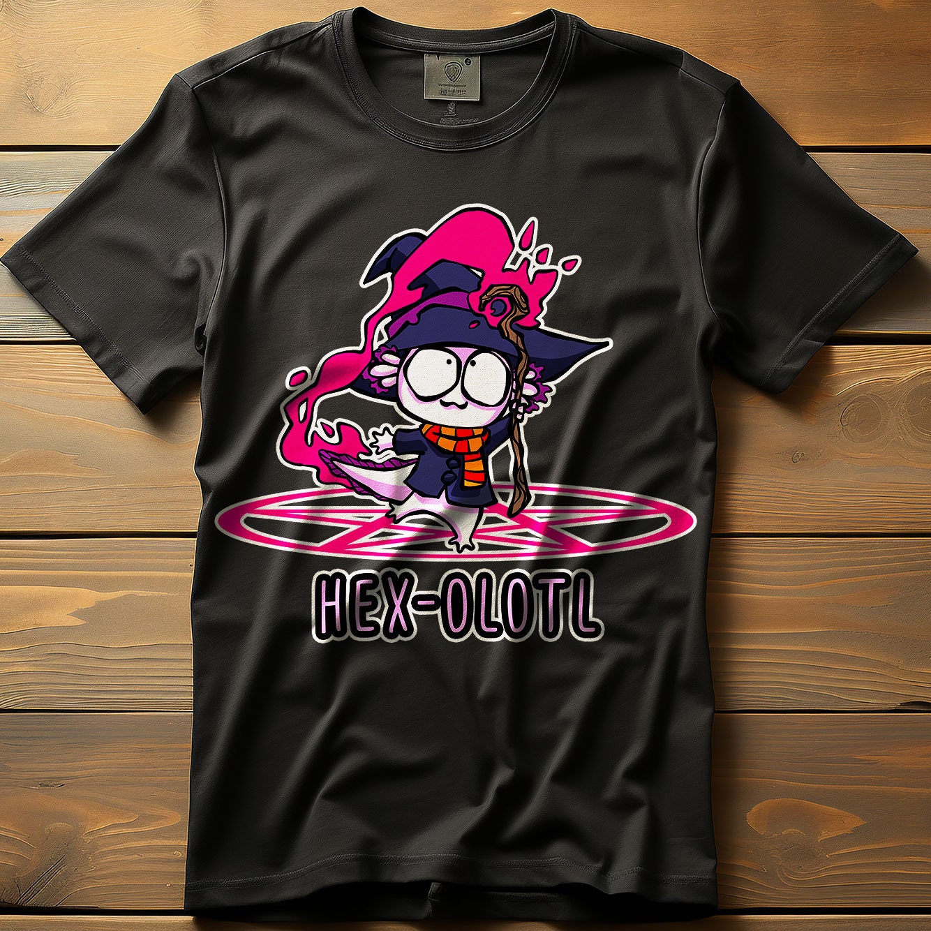 Halloween Witch Axolotl Clipart: Hex-olotl SVG, PNG, PDF (digital ...