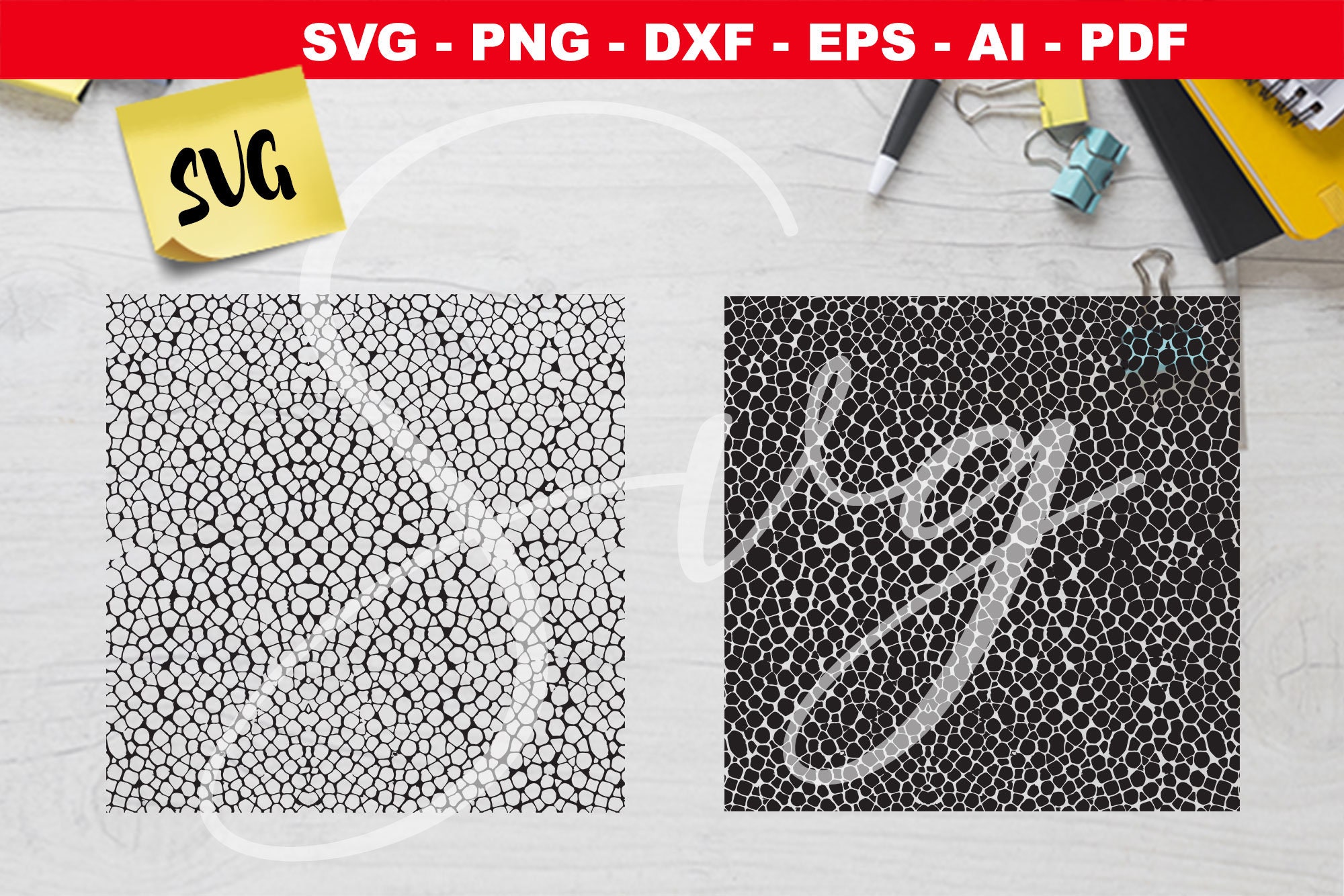 Snake Skin Stencil SVG Animal Skin Print svg Skin Seamless | Etsy