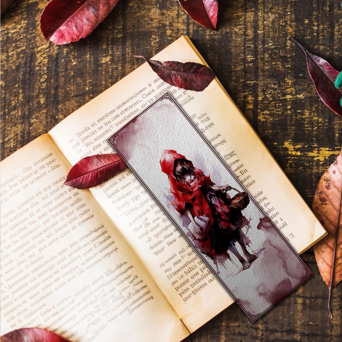Fairy Tales Printable Bookmarks: Book Lover Gift (PNG, PDF Digital ...