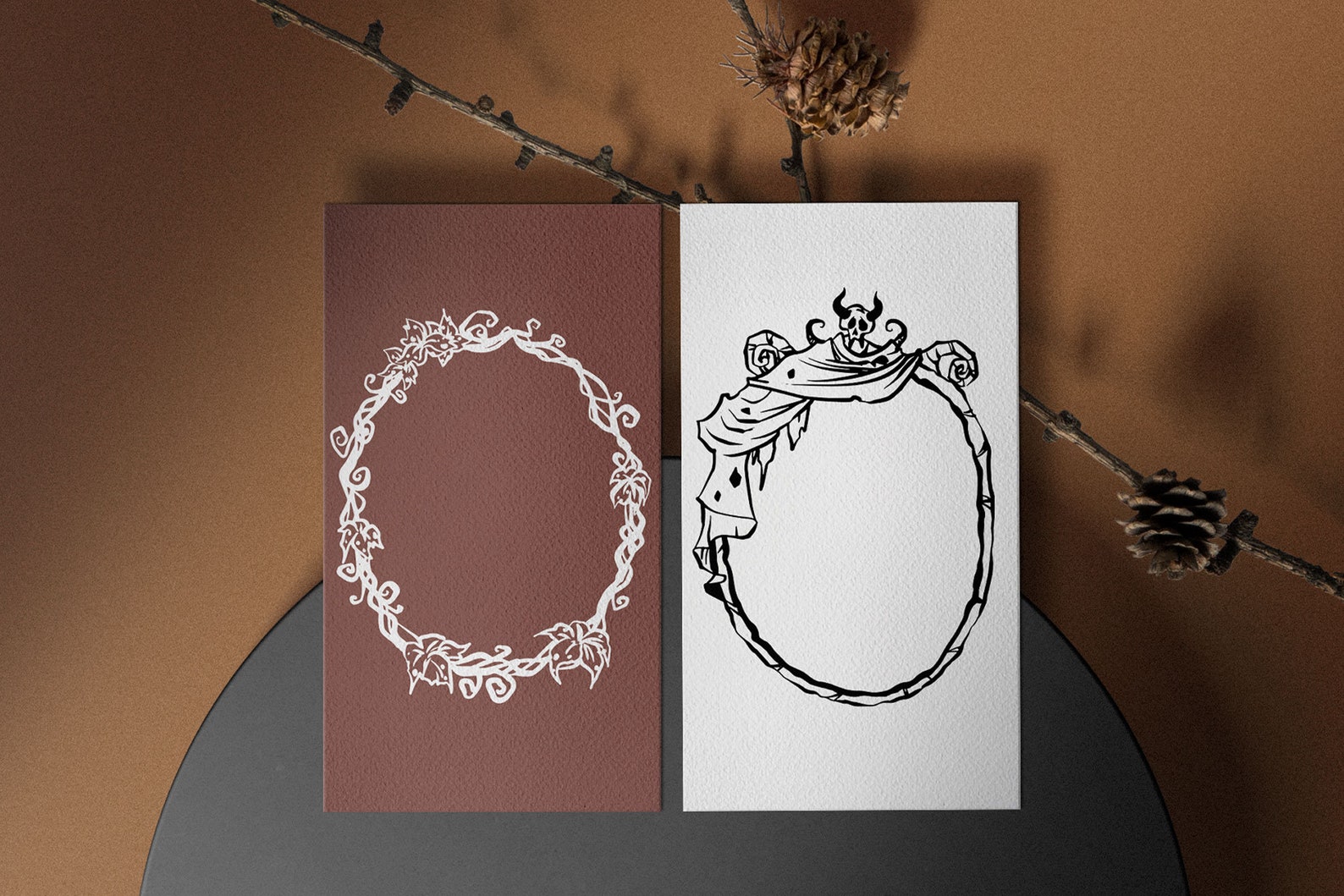 Creepy Frames BUNDLE Svg Spooky Frame SVG Halloween Frames - Etsy UK