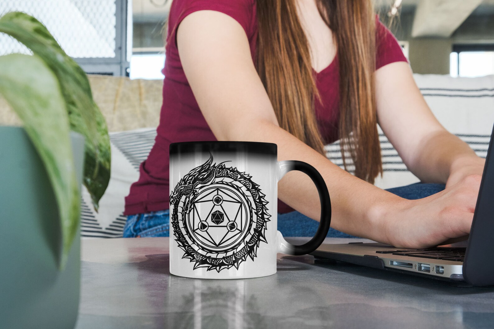 D20 Dragon Magic Circle SVG Eternal Return Eternity - Etsy