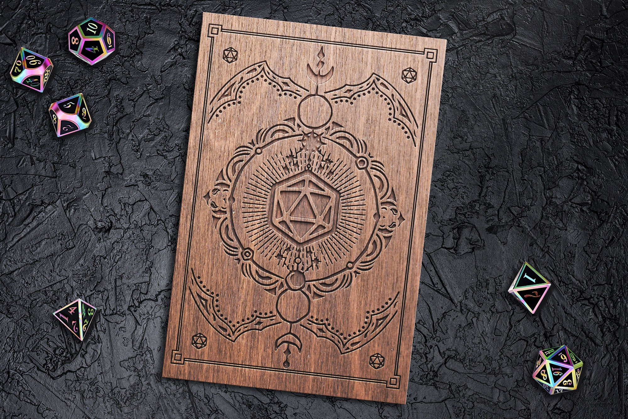 RPG Spell Cards Svg Mystical Design Block Card Svg Rpg - Etsy