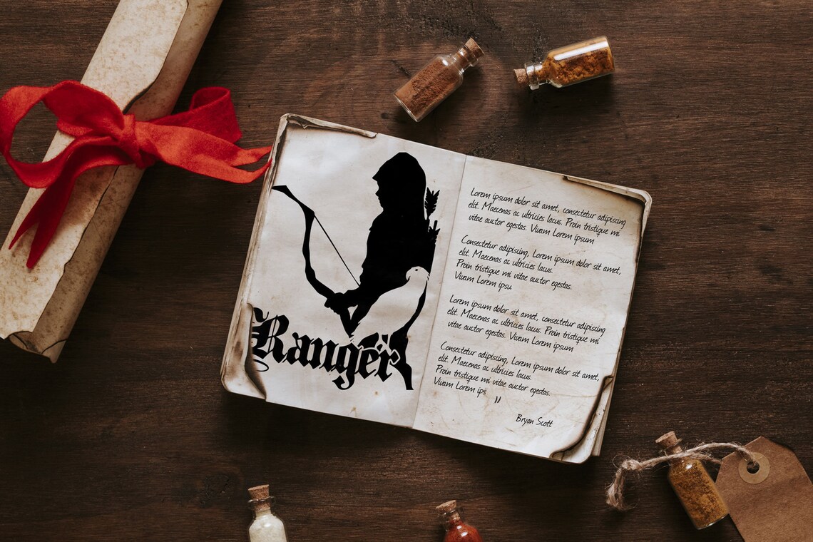 RPG Ranger Silhouette Svg RPG Svg D20 Rpg Games Png Dxf - Etsy