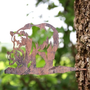 Woodland Animals Tree Spike BUNDLE DXF, Forest Animal on Branche Svg ...