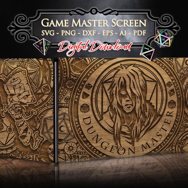 Dungeon Master Screen - Etsy
