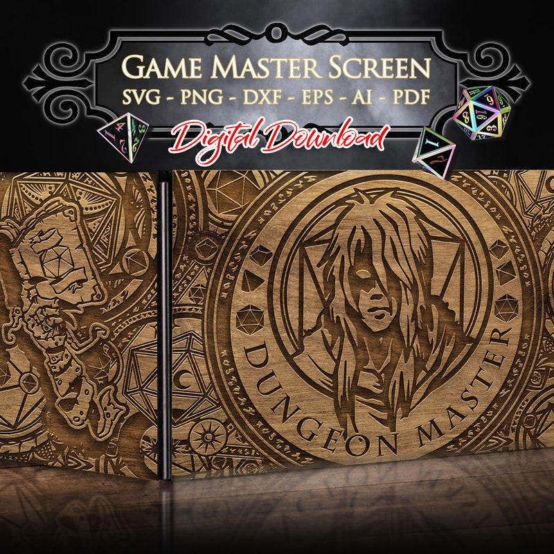 Dungeon Master Screen - Etsy