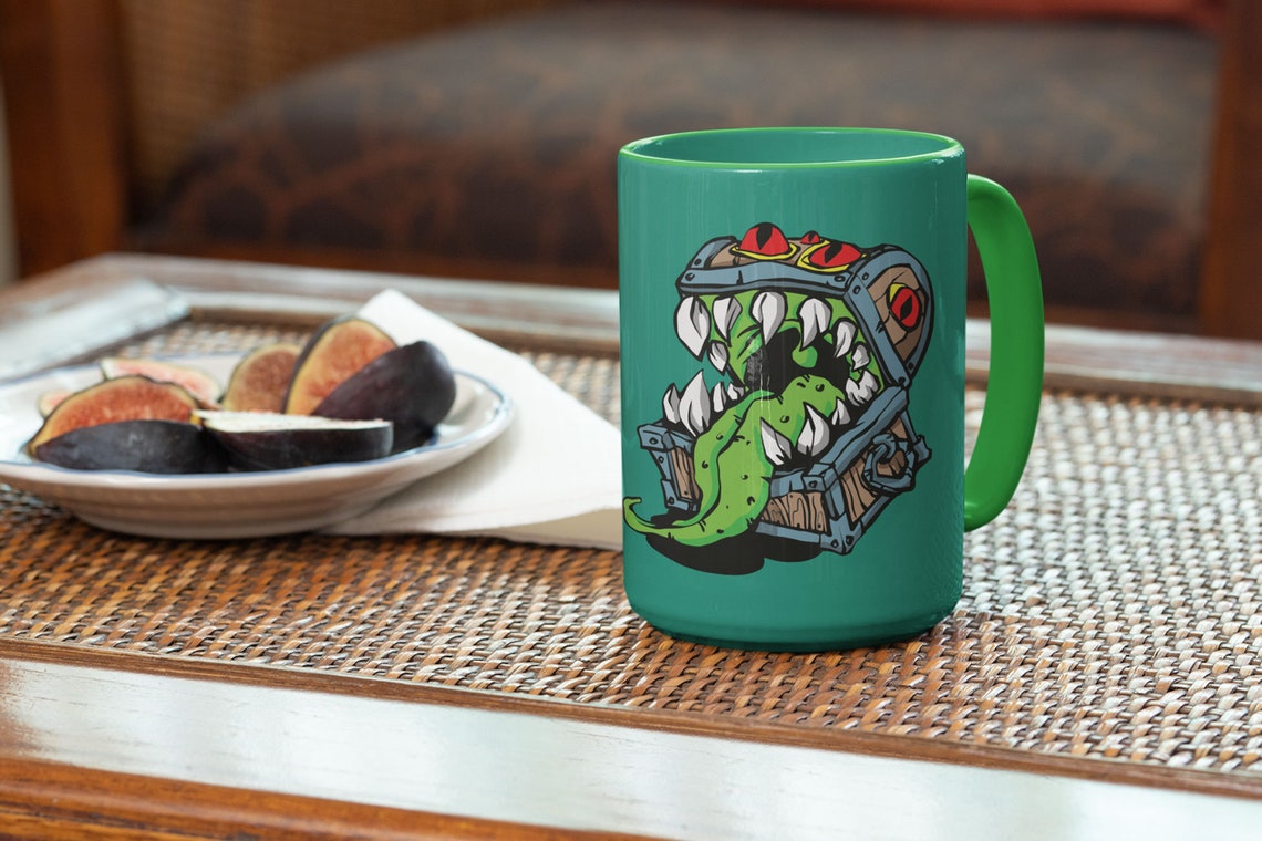 Mimic Treasure Chest Svg Trunk Mimic D20 Mimic Clip Art - Etsy