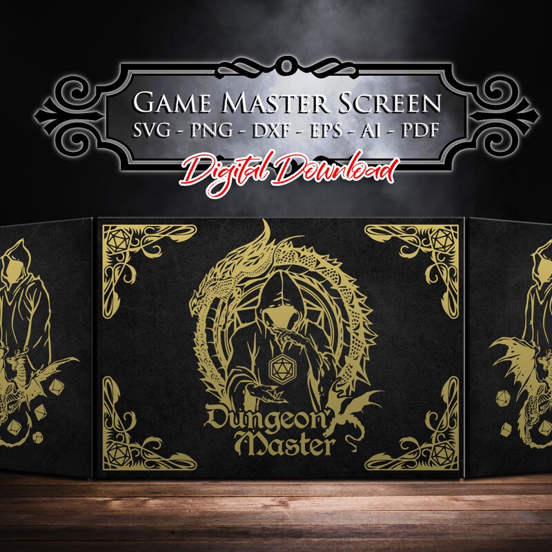 Dungeon Master Screen - Etsy