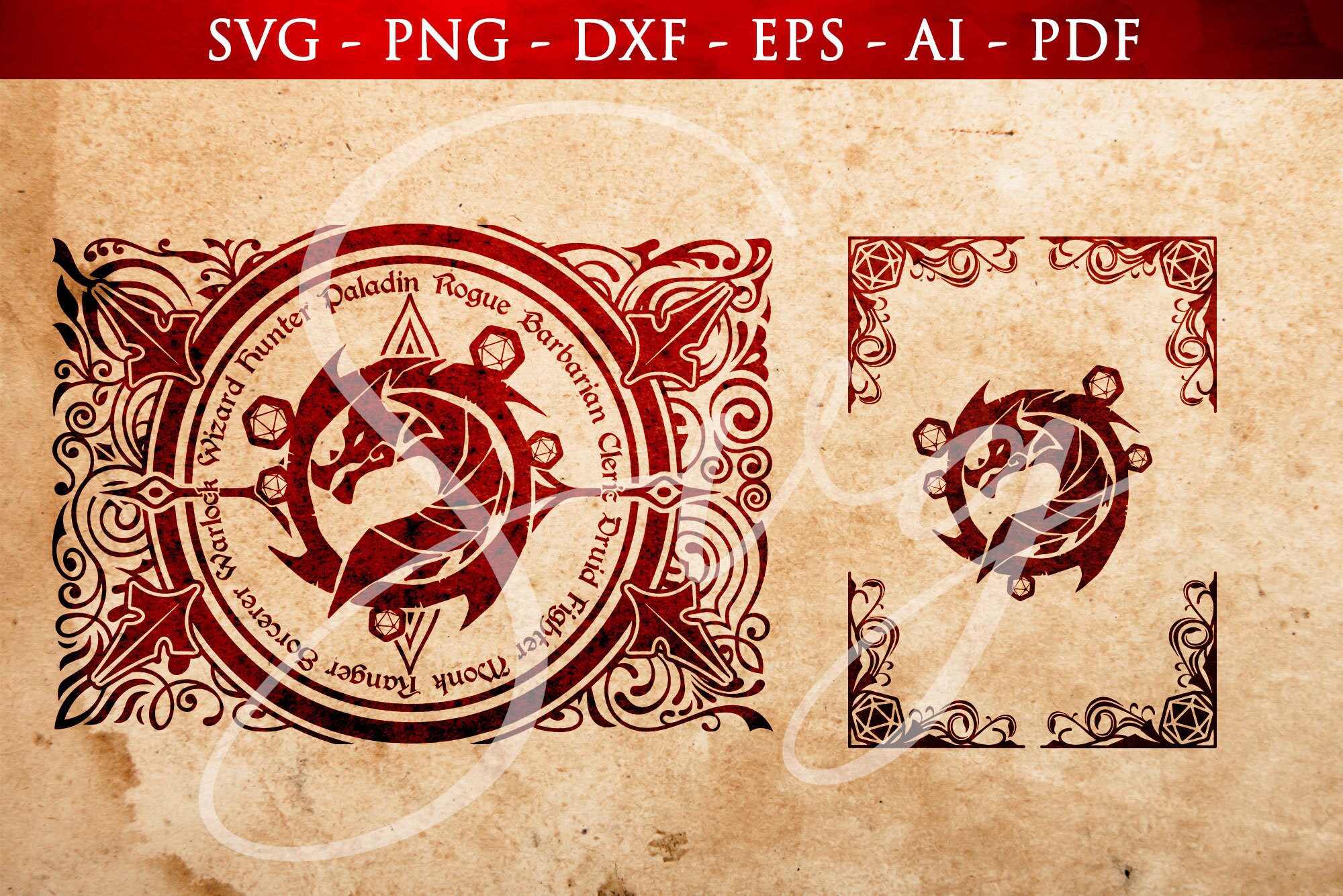 Game Master Screen Svg Table Top Gaming Screen Cut File Rpg - Etsy