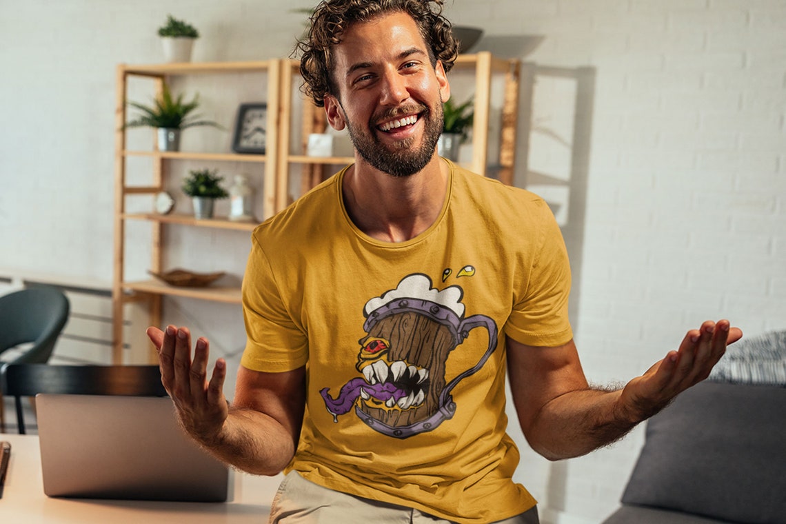 Mimic Mug Svg D20 RPG Mimic Mimic Clip Art Monster Mug - Etsy